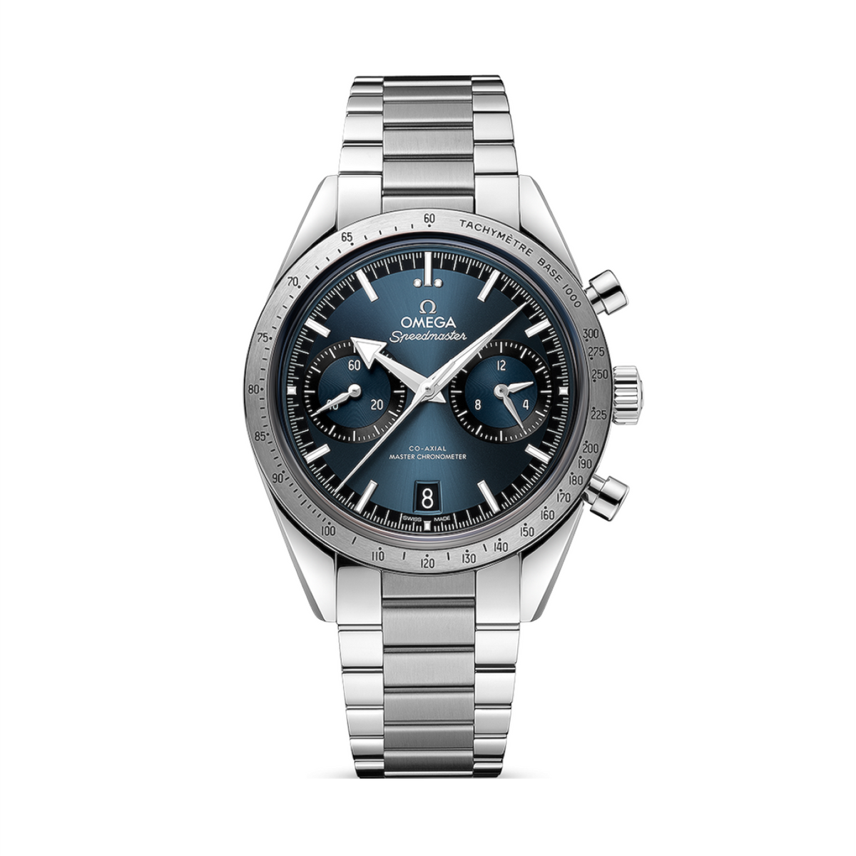 OMEGA Speedmaster 57 blu dial 332.10.41.51.03.001 Secondo Polso ...